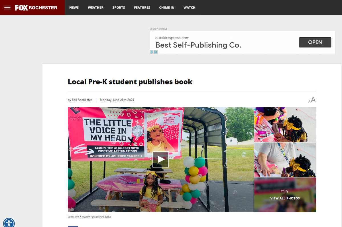 FOX News Good Day Rochester Interview – The Campbell Creations