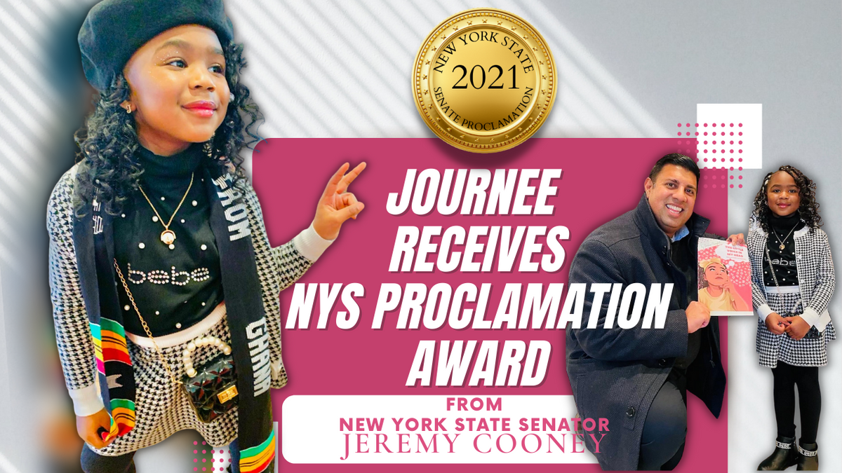Journee Receives NYS Senate Proclamation – The Campbell Creations